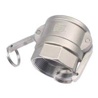 China Equal SS 304 316 Stainless steel Camlock Coupling of Type D quick connector NPT BSPT BSP for sale