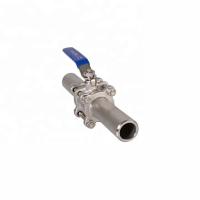 China 1000WOG PN16-PN64 Lever With Lock Manual Lengthening Butt Welded Ball Valve Q61F for sale