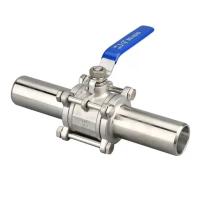 China 1000WOG PN16-PN64 Lever With Lock Manual Lengthening Butt Welded Ball Valve Q61F for sale