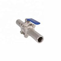 China 1000WOG PN16-PN64 Lever With Lock Manual Lengthening Butt Welded Ball Valve Q61F for sale
