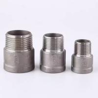 China RTS Stainless Steel 201 304 Casting Socket Equal Coupling with Banded Straight Design for sale