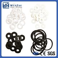 China Food Grade White Tri Clamp Pipe Silicone PTFE Gasket for Customized EPDM Material for sale