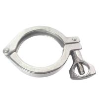 China 304 Sanitary Single Pin Heavy Duty Clamp The Top-Notch Choice for Beverage Processing for sale
