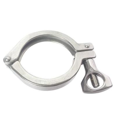 China 304 Sanitary Single Pin Heavy Duty Clamp The Top-Notch Choice for Beverage Processing for sale