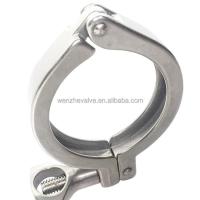 China 304 Sanitary Single Pin Heavy Duty Clamp The Top-Notch Choice for Beverage Processing for sale
