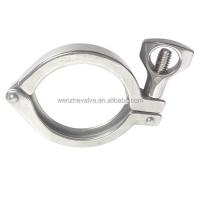 China 304 Sanitary Single Pin Heavy Duty Clamp The Top-Notch Choice for Beverage Processing for sale