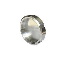 China 304 Stainless Steel Sms Union Blind Nut Durable and Sanitary for Beer Production Line for sale