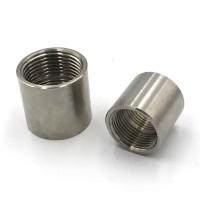 China 1/4''-4.0'' Stainless Steel Inner Thread Pipe Nipple NPT BSPT BSPP for Welded Inner Wire 201 304 for sale