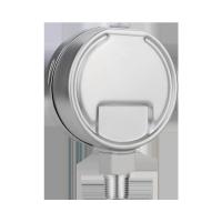 China Thread Connection WZ 100mm 304SS Stainless Steel Pressure Gauge Cylindrical Head Code for sale