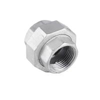 China 304 Stainless Steel Union Female Joint Pipe Transition Fittings for 0-10 BAR Pressure for sale