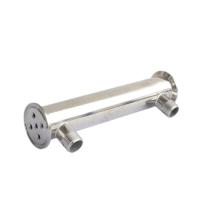 China Cylindrical Head Code Stainless Steel 304 316 Tri Clamp Dephlegmator Reflux Condenser for sale