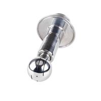 China Sanitary Rotary Double Clamped CIP Spray Cleaning Ball for Food Grade Golf Ball Wash for sale