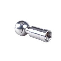 China WZ SS 304 316 316L Tri Clamp Sanitary Hose Joint with 360 Rotary Cleaning Ball for sale