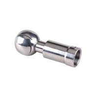 China WZ SS 304 316 316L Tri Clamp Sanitary Hose Joint with 360 Rotary Cleaning Ball for sale