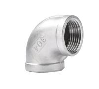 China 201 304 Stainless Steel Cylindrical Head Code 90/45 deg Elbow Plumbing Pipe Fittings for sale