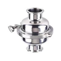 China Cylindrical Head Code Stainless Steel 316 304 Hygienic Tri Clamp Ball Filter for WZ SS for sale