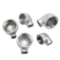 China 90 Degree Elbow Galvanized Malleable Iron/Stainless Steel 201 304 316 Pipe Fittings NPT BSPT BSPP for sale