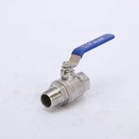 China High Temperature 2PC Stainless Steel Male and Female Float Ball Valve for Industrial for sale