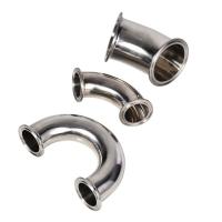China WZ ISO Standard Size 4 Way Elbow Pipe Fitting in Stainless Steel 304/316 for Sanitary for sale