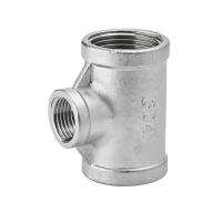 China Stainless Steel Fittings Connector Joint NPT BSPT Reducer Tee Cross Conical Union M/F for sale
