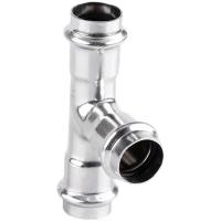 China Thin-Wall Pressure Equal Diameter Tee in Stainless Steel 304 316 for Water Supply System for sale