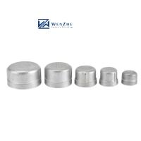 China Female NPT BSPT BSP Threaded Round Cap for Industrial and Agricultural Applications for sale