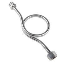China WZ Stainless Steel 1/2 Male to Female Pressure Gauge Ring Syphon for Pressure Gauges for sale