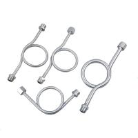 China WZ Stainless Steel 1/2 Male to Female Pressure Gauge Ring Syphon for Pressure Gauges for sale