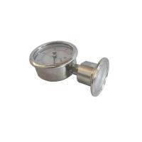 China ANSI Standard 1.5inch Sanitary Vacuum Pressure Gauge with SS316 Tri Clamp Diaphragm Seal for sale