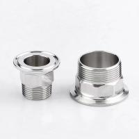 China Equal Stainless Steel 304 Male Thread Hex Ferrule Pipe Fittings Hex Adaptor for sale