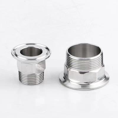China Equal Stainless Steel 304 Male Thread Hex Ferrule Pipe Fittings Hex Adaptor for sale