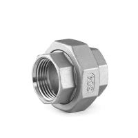 China 304 Stainless Steel Different Types Female Joint Pipe Transition Fittings Union for sale