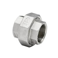 China 304 Stainless Steel Different Types Female Joint Pipe Transition Fittings Union for sale