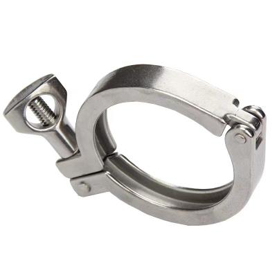China CLAMP Connection Sanitary Stainless SS304 SS316L Tri Clamp Single Pin for OEM Support for sale
