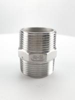 China Customized Support ODM Casting Stainless Steel 316 BSP/NPT Hex Reducing Nipple for sale