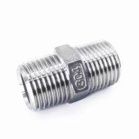 China Customized Support ODM Casting Stainless Steel 316 BSP/NPT Hex Reducing Nipple for sale