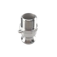 China Stainless Steel 304 316 Camlock Quick Couplings Type F BSPT NPT Threaded for Equal Size for sale