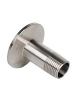 China Square Head Code Sanitary Male Thread Ferrule Adapter for DIN/SMS/ISO/3A Standard for sale