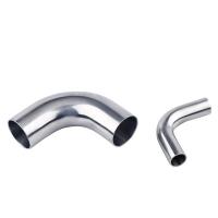 China Silver Casting Stainless Steel Mirror Finish Seamless Pipe Long Radius Weld 90 Degree Elbow for sale