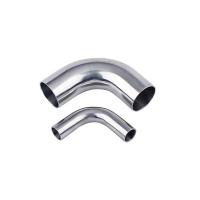 China Silver Casting Stainless Steel Mirror Finish Seamless Pipe Long Radius Weld 90 Degree Elbow for sale