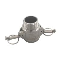 China ODM Supported Stainless Steel 304 316 Camlock Quick Coupling Type B BSPT NPT Threaded for sale