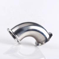 China ODM Customized SS304/SS316L Stainless Steel 90 Degree Weld Elbow Bend Pipe Fitting for sale