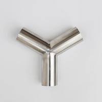 China Guaranteed Stainless Steel304 316 Pipe Fitting 45degree Tee Y Type Tee with Equal Casting for sale