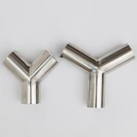 China Guaranteed Stainless Steel304 316 Pipe Fitting 45degree Tee Y Type Tee with Equal Casting for sale