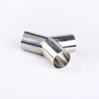 China Guaranteed Stainless Steel304 316 Pipe Fitting 45degree Tee Y Type Tee with Equal Casting for sale