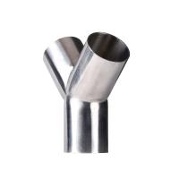 China Guaranteed Stainless Steel304 316 Pipe Fitting 45degree Tee Y Type Tee with Equal Casting for sale