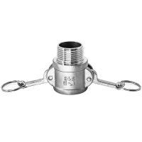 China Customized SS304 316L Type B Camlock Quick Connectors for Water Gas Oil NPT BSP 1/4