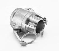 China Customized SS304 316L Type B Camlock Quick Connectors for Water Gas Oil NPT BSP 1/4