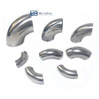 China OEM Supported Stainless Steel 304 316 Curves Weld Pipe Elbow 90 180 Degree Bends 3A DIN for sale