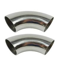 China OEM Supported Stainless Steel 304 316 Curves Weld Pipe Elbow 90 180 Degree Bends 3A DIN for sale